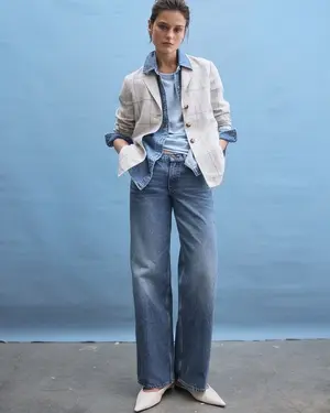 Rag & Bone Connie Denim Shirt - Everglade