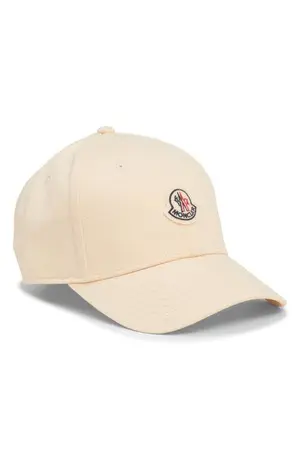 Moncler Archive Dna Cotton Twill Baseball Cap - Neutral