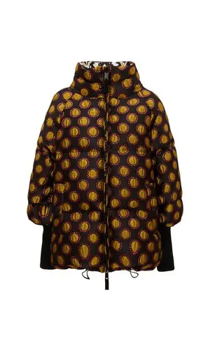 La DoubleJ St. Moritz Reversible Jacket - Jacquard Winter Sun Black