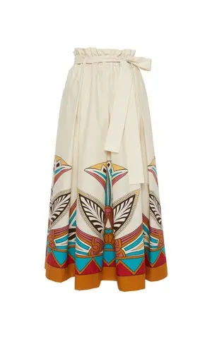 La DoubleJ Sardegna Cotton Poplin Skirt