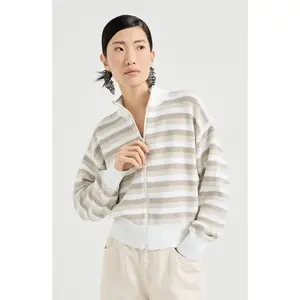 Brunello Cucinelli Cotton Cardigan - Beige