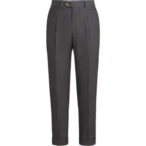 Brunello Cucinelli Délavé Linen Trousers