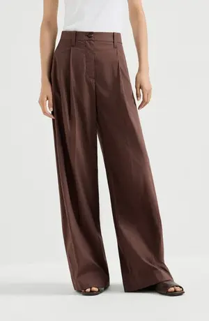 Women's Wide-Legged Trousers