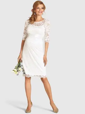White Maternity Dresses