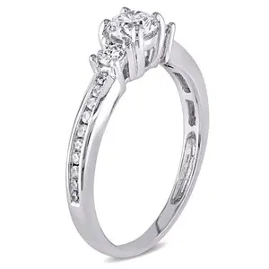 JULIANNA B. Diamond 3-stone Ring 14k