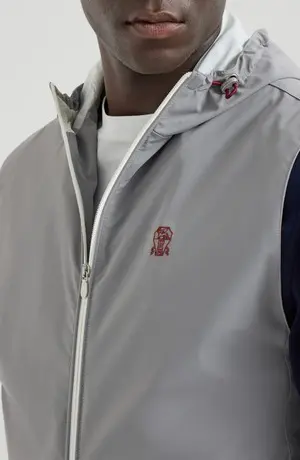 Brunello Cucinelli Nylon Vest - Grey