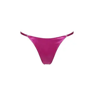 MERS SILK Silky Pure Silk Thong - Pink