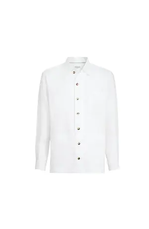 Brunello Cucinelli Linen Guayabera - White