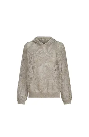 Brunello Cucinelli Water Lilies Knit Sweater