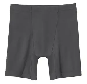 CITY THREADS USA-MADE 100% Organic Cotton Athletic Boxer Briefusa-made - Charcoal