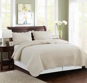 C&F HOME Christiana Khaki Quilt Bedding Collection - Beige
