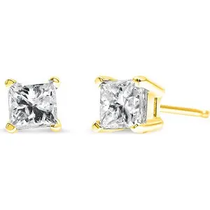HAUS OF BRILLIANCE 14k Gold 0.25 Carat Diamond Stud Earrings - Yellow