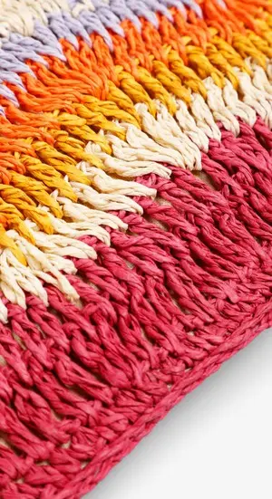 SCALPERS Raffia Coin Purse