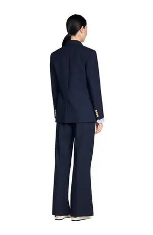Sandro Slim-fit Wool Suit Jacket