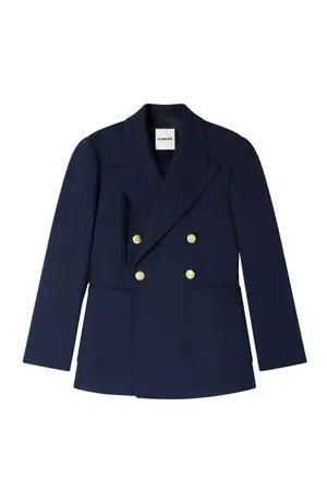 Sandro Slim-fit Wool Suit Jacket