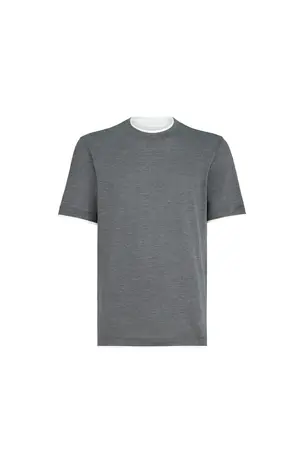 Brunello Cucinelli Crewneck T-shirts For Men