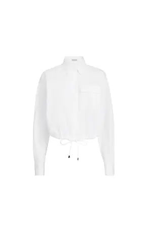 Brunello Cucinelli Crop Shirt