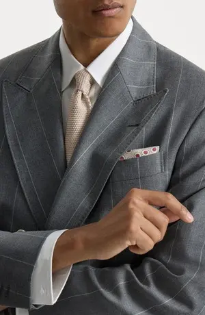 Brunello Cucinelli Ribbed Knit Necktie