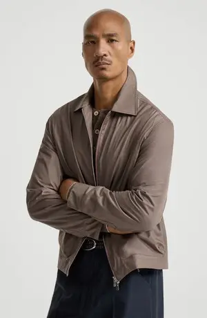 Brunello Cucinelli Unlined Outerwear Jacket - Hazelnut
