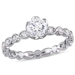 JULIANNA B. Diamond Engagement Ring - 14k White Gold