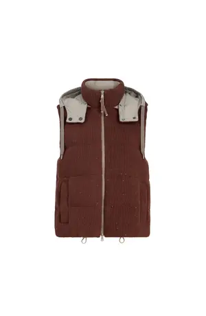 Brunello Cucinelli Zip Up Vests For Women