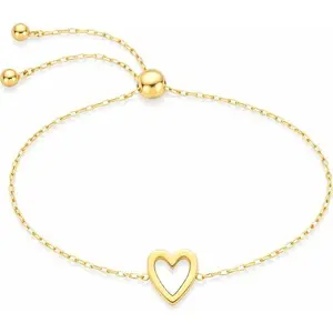 DONATELLO GIAN Heart Bracelet - Gold