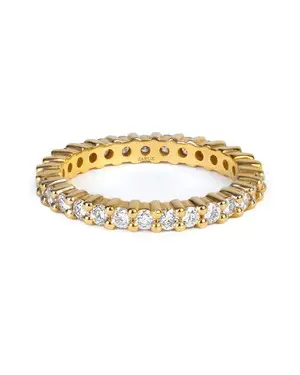 ZARUX Eterna Diamond Ring - Yellow Gold