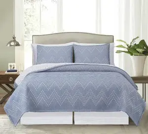 C&F HOME Chambray Maya Jacquard Quilt Bedding Collection