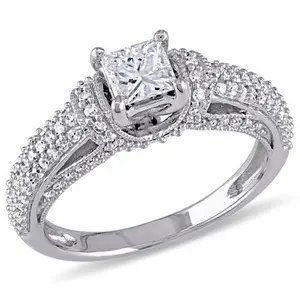 JULIANNA B. Diamond Engagement Ring 14k - 14k White Gold