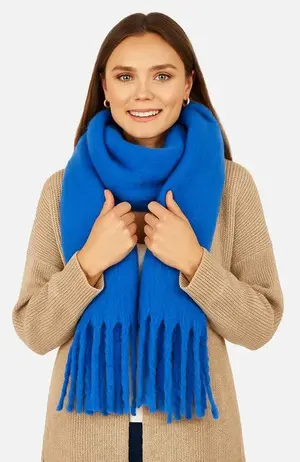 YUMI Soft Touch Scarf - Blue
