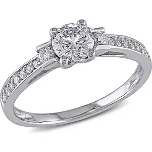 JULIANNA B. 14k Diamond Engagement Ring - 14k White Gold