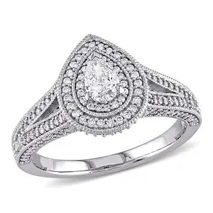 JULIANNA B. Diamond Ring - 14k White Gold