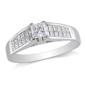 JULIANNA B. Diamond Solitaire Engagement Ring - 18k White Gold