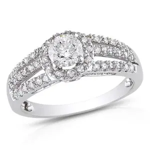 JULIANNA B. Diamond Engagement Ring - 14k White Gold
