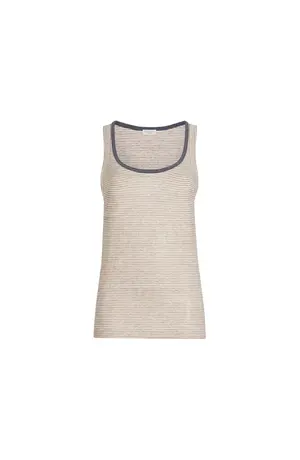 Brunello Cucinelli Striped Camis Tanks For Women