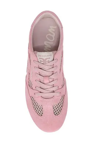 Sam Edelman Tobi Lace-up Sneakers - Primrose Pink/rose Blush