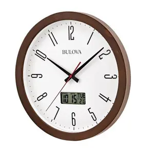 BULOVA CLOCKS Dateline Wall Clock