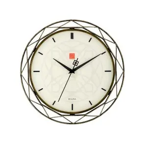 BULOVA CLOCKS Luxfer Prism Frank Lloyd Wright Wall Clock