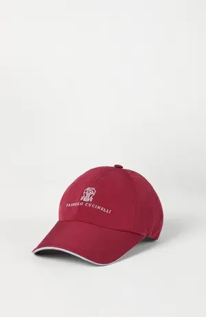 Brunello Cucinelli Baseball Cap With Logo