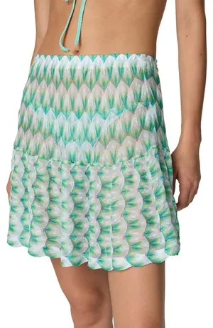 Missoni Floral Mini Skirt - Multicoloured