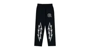 ERIC EMANUEL Ee Basic Sweatpant/ Bolts - Black/black Bolts