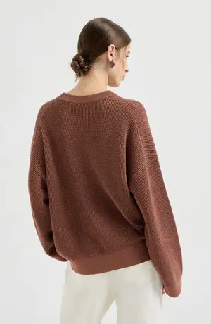 Brunello Cucinelli Sparkling Net Sweater