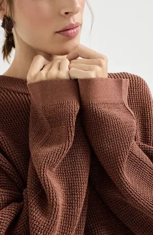 Brunello Cucinelli Sparkling Net Sweater