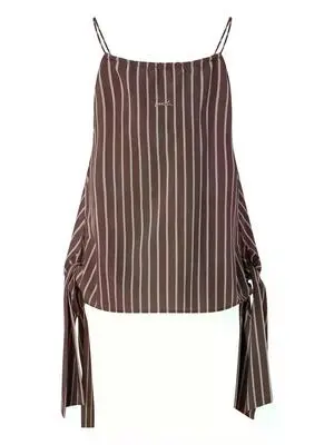 Pinko Striped Sleeveless Blouse