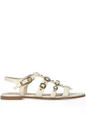 Pinko Buckled Multi-strap Sandals