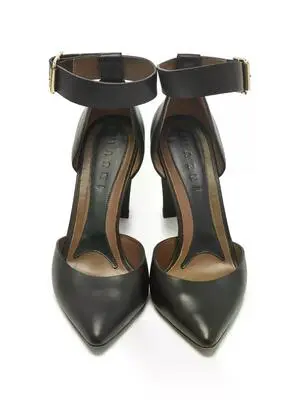 Marni Pointed-toe Buckled Pumps