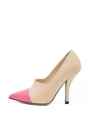 Fendi Leather Pointed Pumps