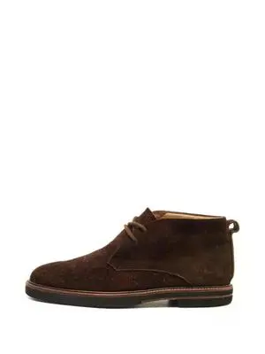 TOD'S Suede Lace-up Boots