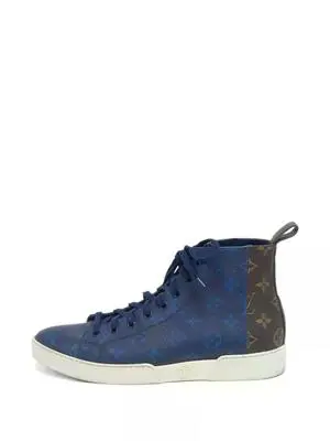 Louis Vuitton Snakeskin Skate Sneakers