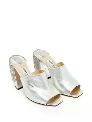 JIMMY CHOO Baia Crystal-embellished Sandals